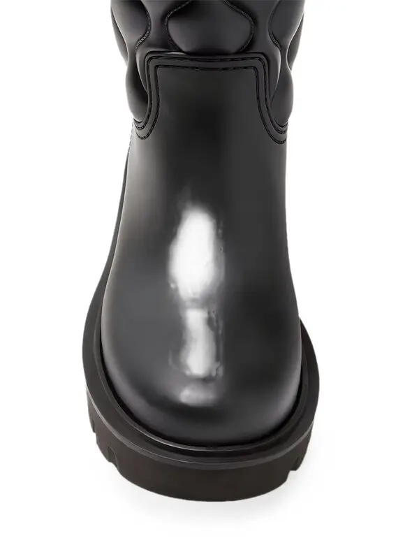 Moncler Kickstream Quilted Rain Boots