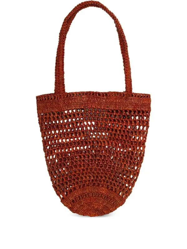 Chloé Summer Banana Small Tote - Brown