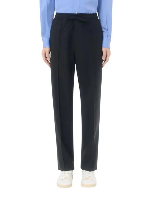Valentino Garavani Vlogo Wool Trousers