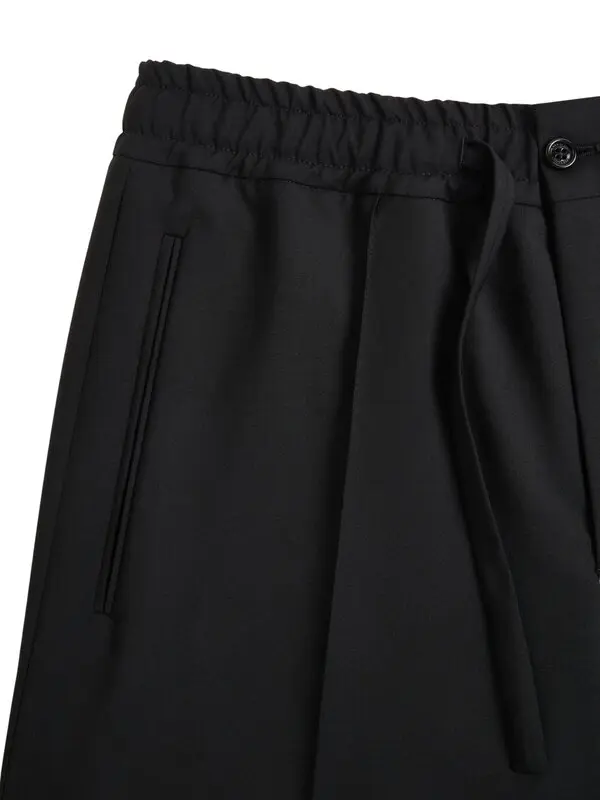 Valentino Garavani Vlogo Wool Trousers