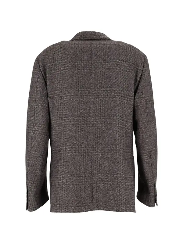 LARDINI Roma Prince Of Wales Check-pattern Blazer