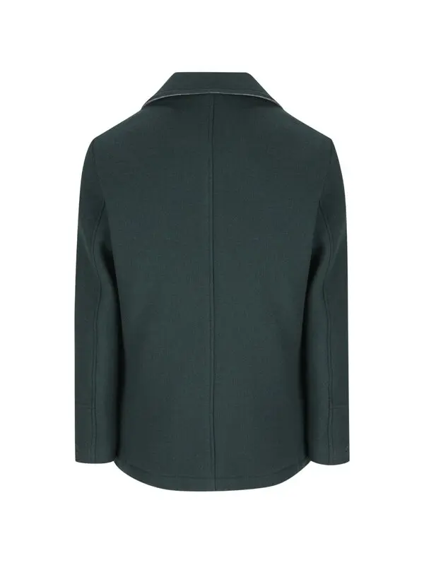 CAMPLIN Double-breasted Peacoat