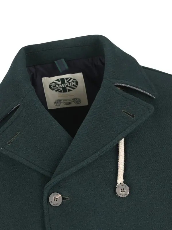CAMPLIN Double-breasted Peacoat