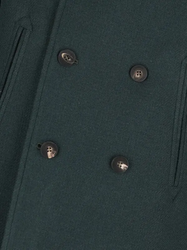 CAMPLIN Double-breasted Peacoat