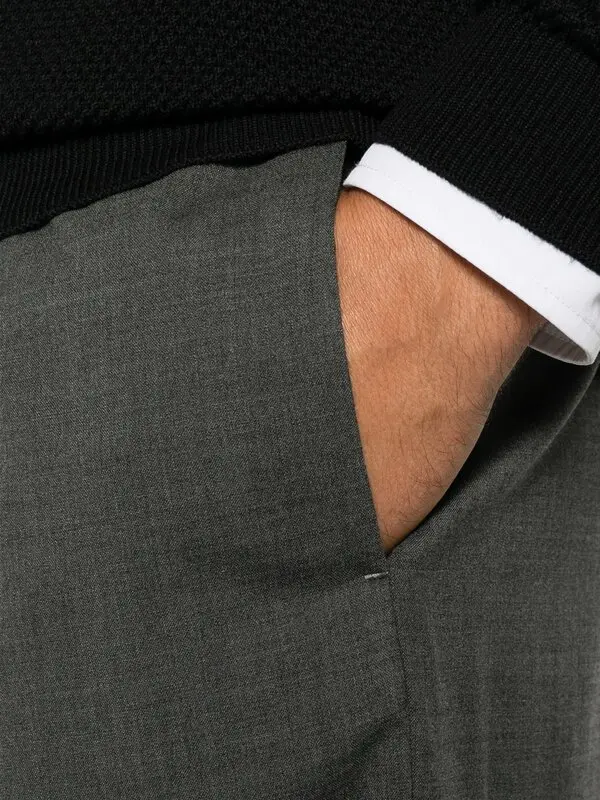 LARDINI Elasticated-waistband Trousers