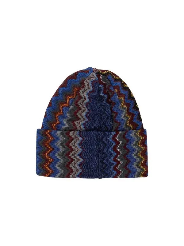 Missoni Zig Zag Knitted Beanie