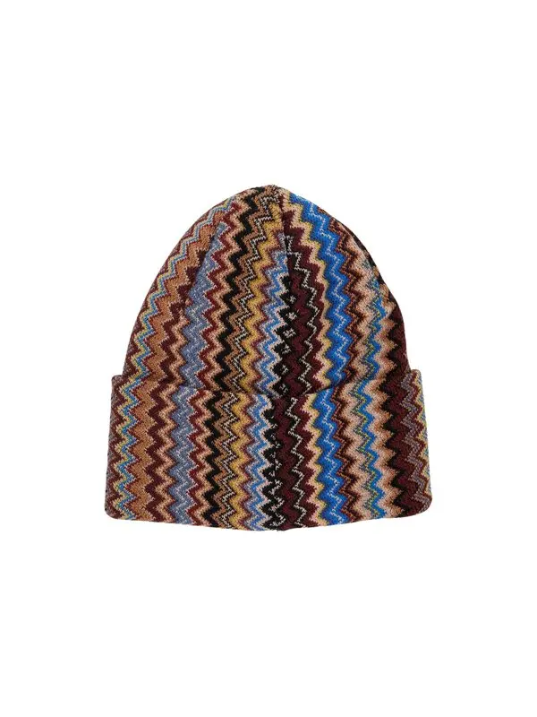 Missoni Zigzag Knitted Beanie