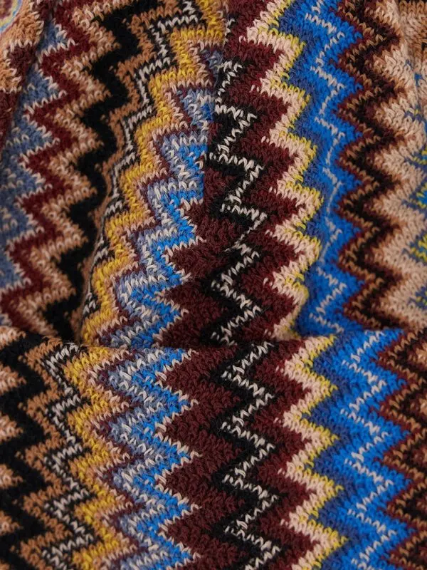 Missoni Zigzag Knitted Beanie