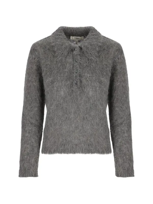 Chloé Wool Polo Shirt