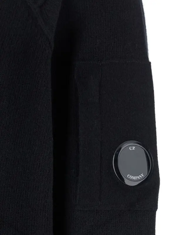 C.P. COMPANY Wool Zipped Cardigan