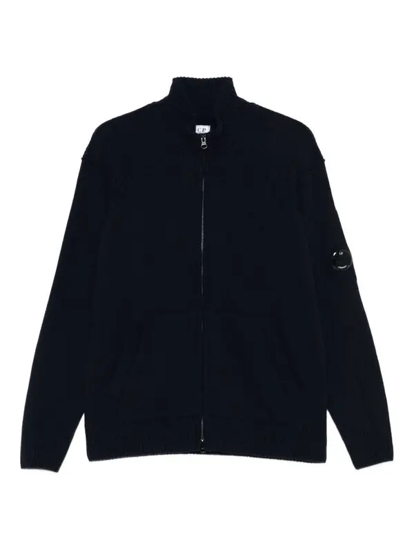 C.P. COMPANY Wool Zip-up Cardigan