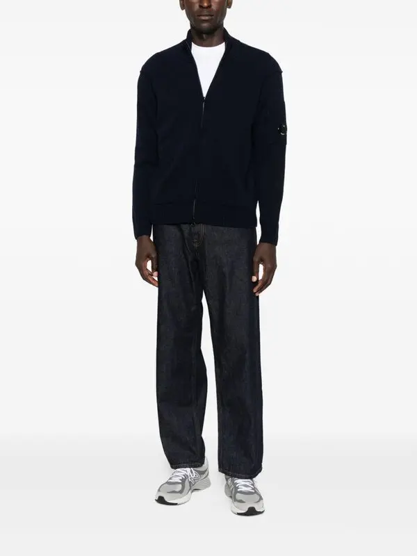 C.P. COMPANY Wool Zip-up Cardigan