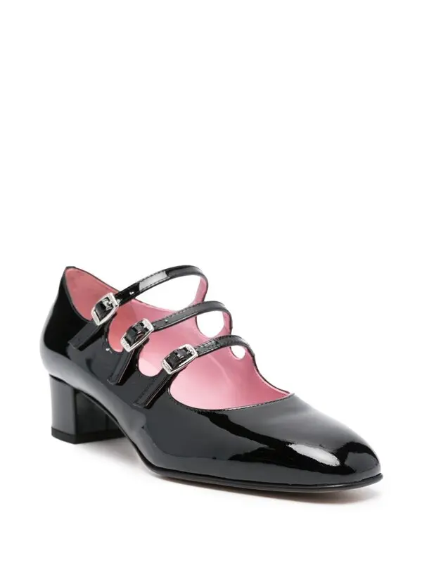 CAREL Kina Patent Leather Mary Jane Pumps