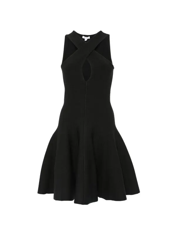 Alaïa Silk Blend Midi Dress