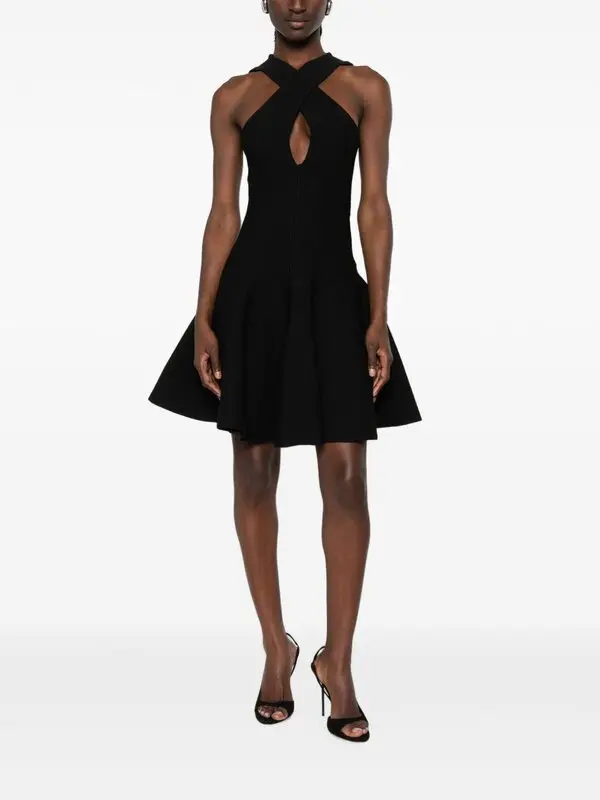 Alaïa Silk Blend Midi Dress
