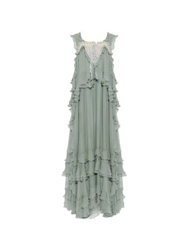 Chloé Silk Maxi Dress