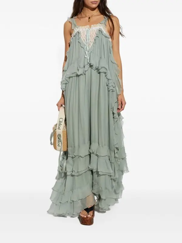 Chloé Silk Maxi Dress