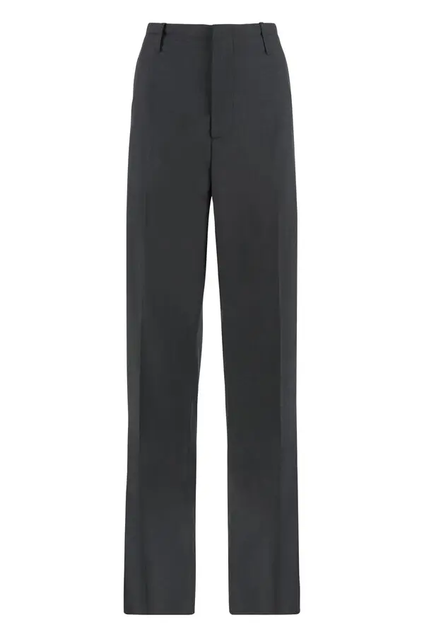 Bottega Veneta Wool Trousers With Side And Back Pockets
