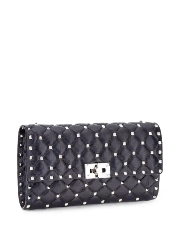 Valentino Garavani Rockstud Spike Napa Leather Shoulder Bag