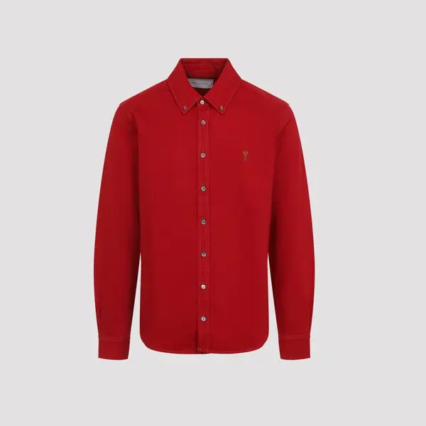 AMI Paris Cotton Button-front Shirt