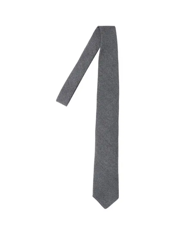LARDINI Wool Knit Neck Tie
