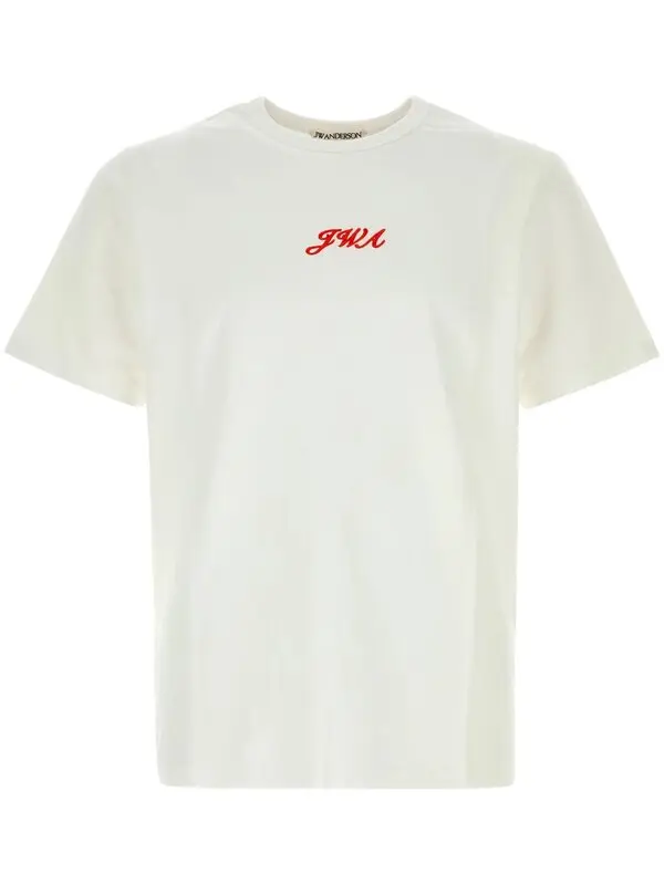 JW Anderson Relaxed Fit Cuffed Sweatpants - White