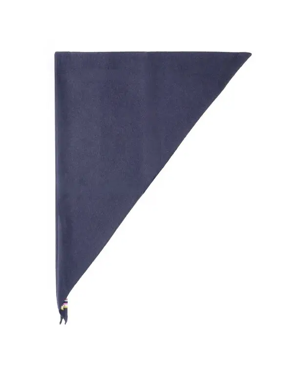 Extreme Cashmere Triangle Cashmere Scarf - Blue