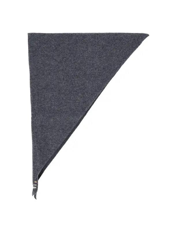 Extreme Cashmere Triangle Cashmere Scarf - Grey
