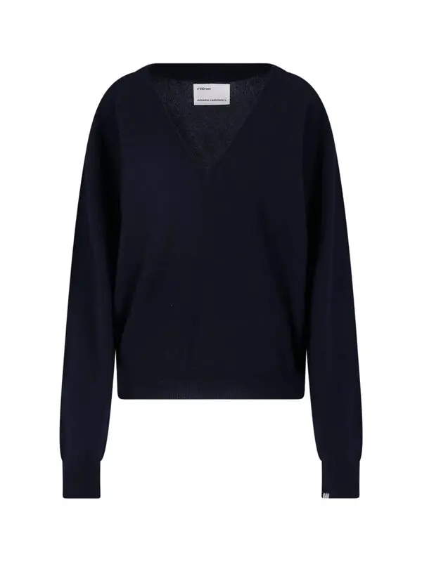 Extreme Cashmere V-neck Cashmere Sweater - Blue