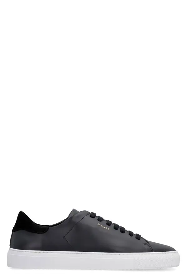 Axel Arigato Clean 90 Leather Low-top Sneaker - Black