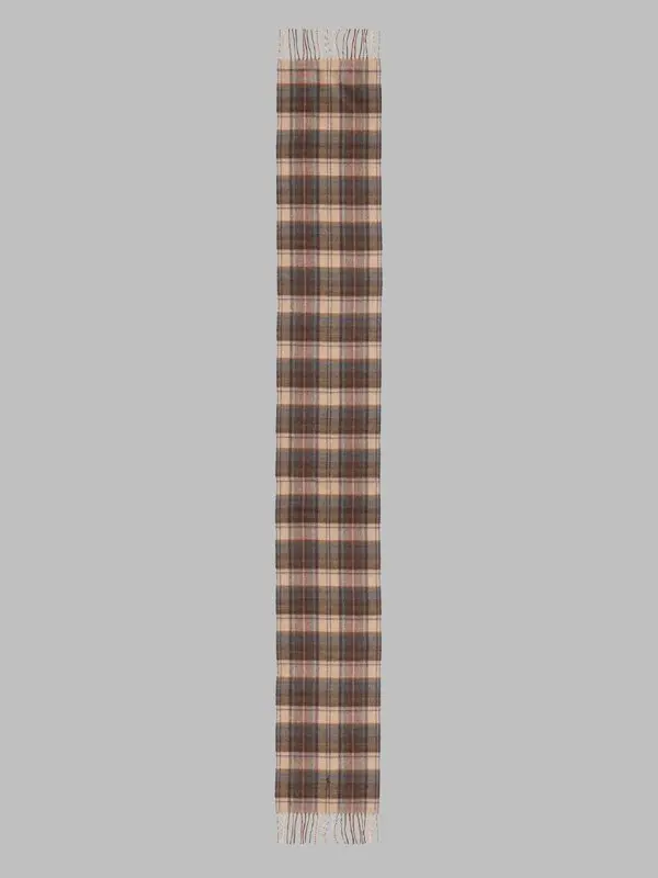 Polo Ralph Lauren Plaid Wool-blend Fringe Scarf