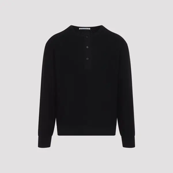Studio Nicholson Corine Merino Wool & Cashmere Henley Jumper
