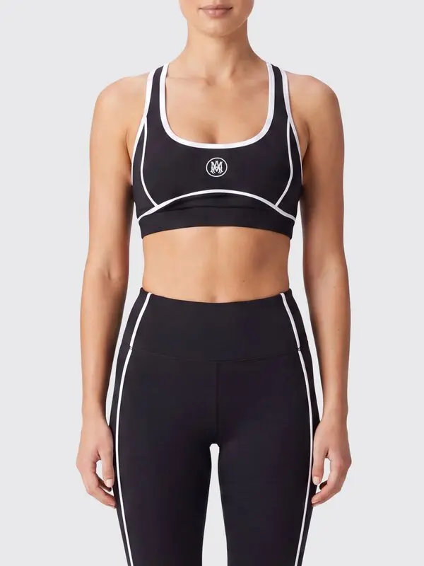 Amiri Bra Top With White Piping