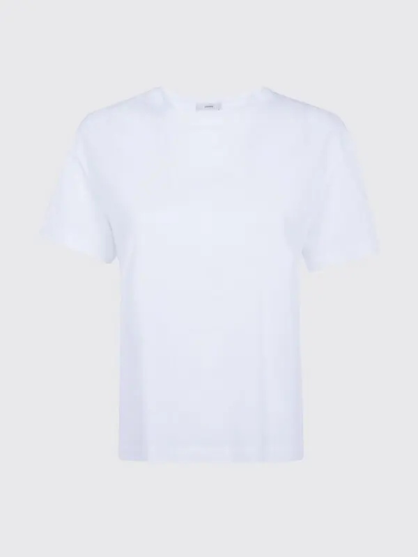TOTEME Crewneck Organic Cotton T-shirt With Dropped Shoulders