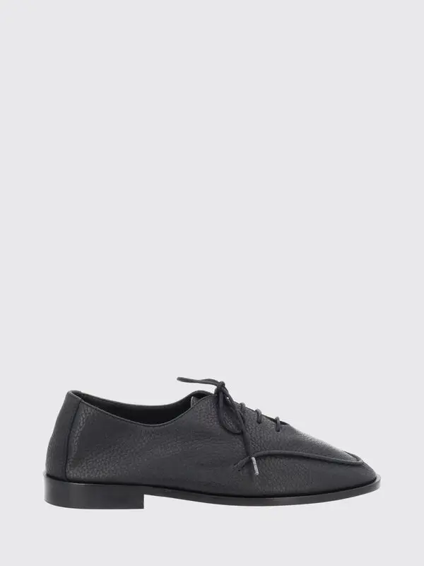 Hereu Juliol Moc-toe Derby Shoes In Pebbled Leather