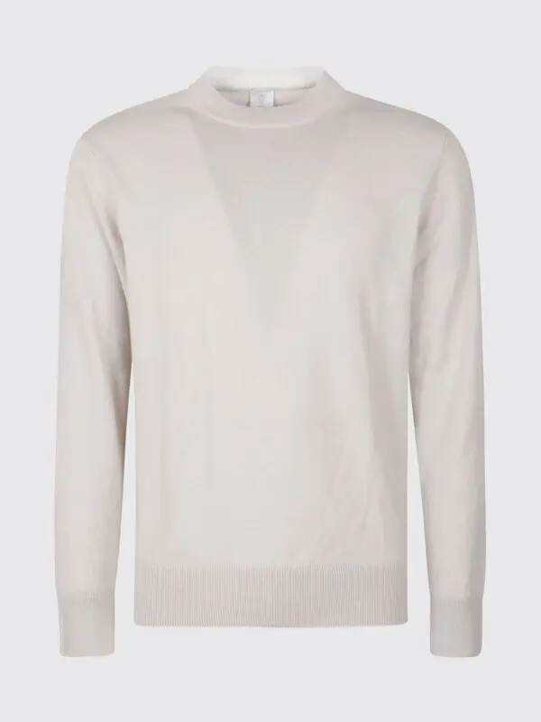 Eleventy Pure Cashmere Crewneck Jumper - Sand