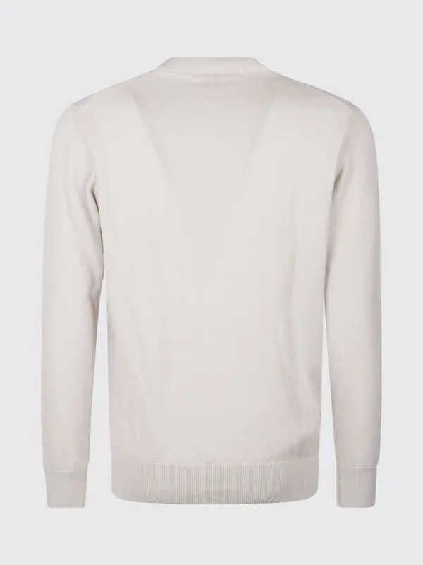 Eleventy Pure Cashmere Crewneck Jumper - Sand