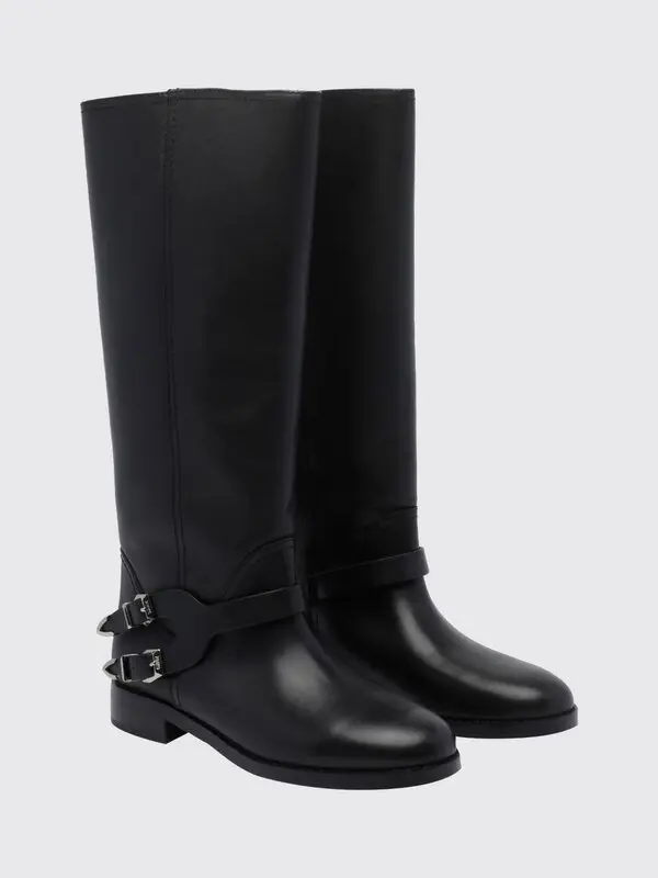 Pinko Buckled Knee-high Boots