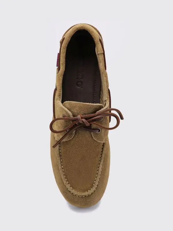 SEBAGO Owen Suede Boat Shoe Loafers - Beige