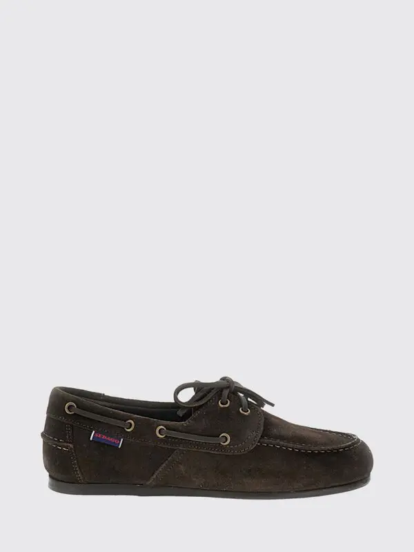 SEBAGO Owen Suede Boat Shoe Loafers - Burnt