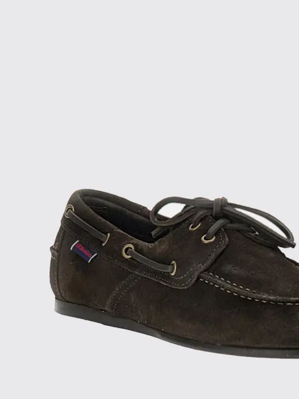 SEBAGO Owen Suede Boat Shoe Loafers - Burnt