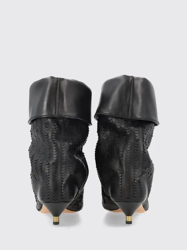 Isabel Marant Étoile Leather Fold-over Ankle Boots