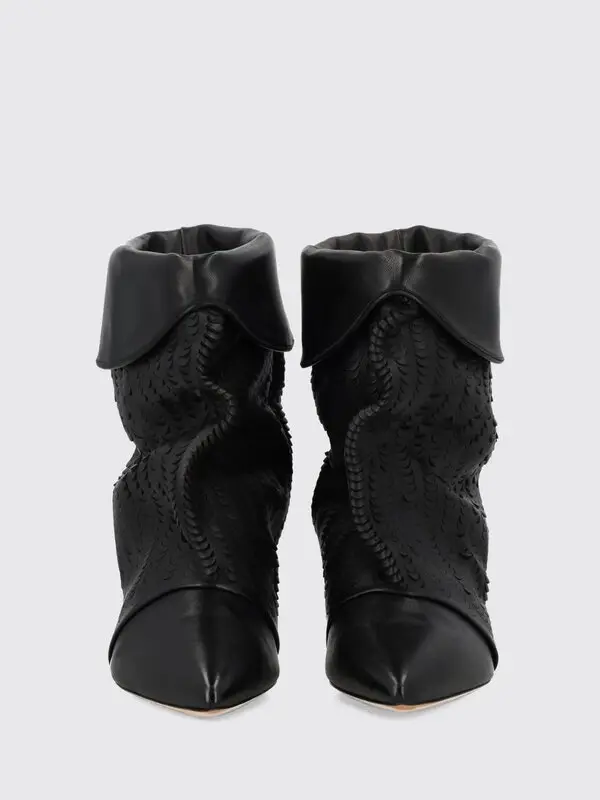 Isabel Marant Étoile Leather Fold-over Ankle Boots