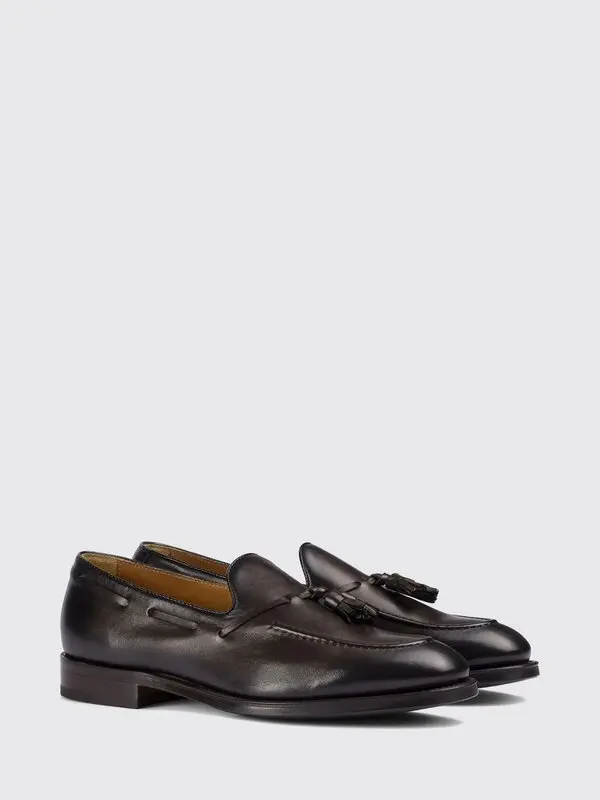 DOUCAL'S Tassel Loafers - Dark