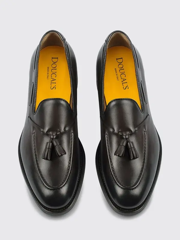 DOUCAL'S Tassel Loafers - Dark