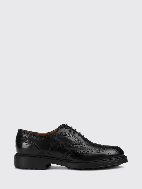 DOUCAL'S Brogue Shoes - Black