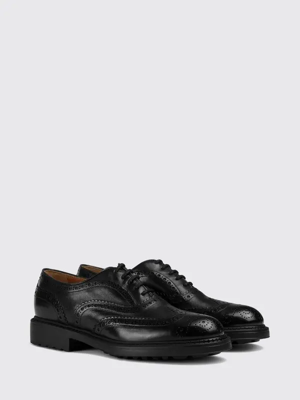 DOUCAL'S Brogue Shoes - Black