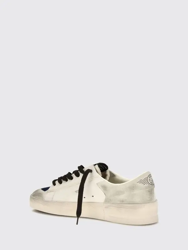 GOLDEN GOOSE Stardan Leather And Mesh Sneakers