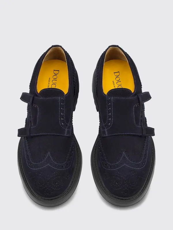 DOUCAL'S Monk Strap Wingtip Shoes