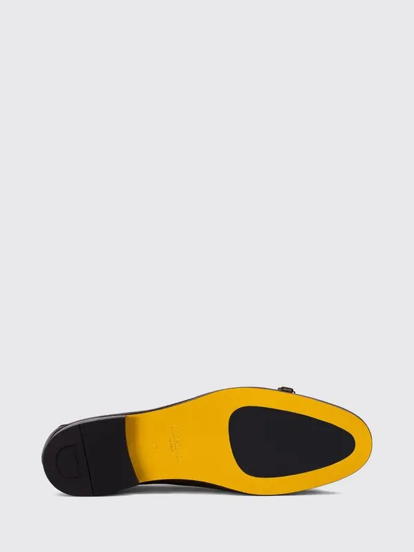 DOUCAL'S Monk Strap Loafers - Dark